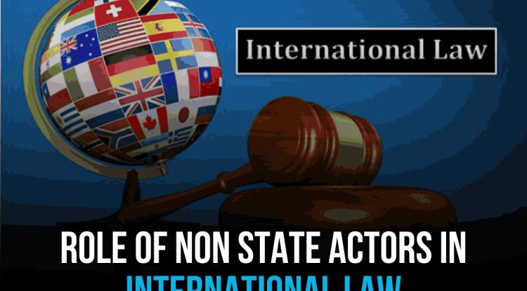 ROLE OF NON STATE ACTORS IN INTERNATIONAL LAW - Blog | Sonisvision